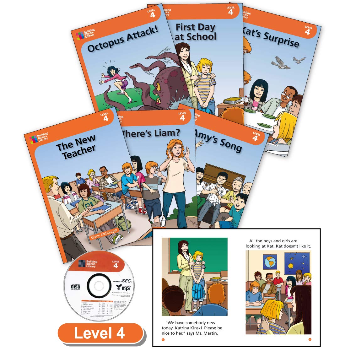 Building Blocks Library Level 4 CD付 [6冊セットCD付] (BBL) | David Staggs, Glenn McDougall, Ben ...