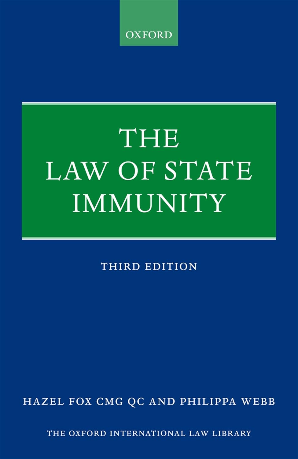 Amazon.com: The Law of State Immunity (Oxford International Law Library ...