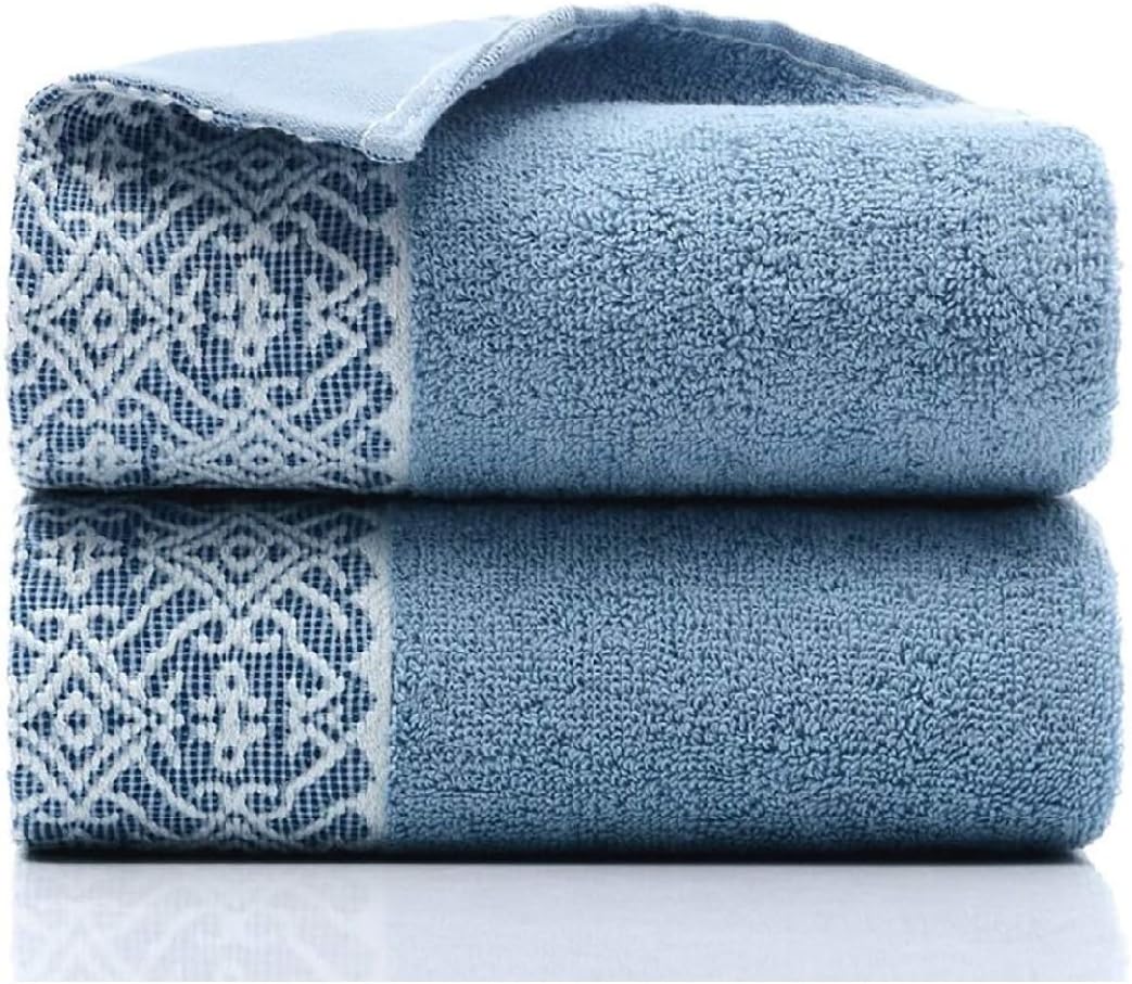 Amazon.com: 2 Pack Cotton Hand Towels,100% Cotton Face Towels, Durable ...