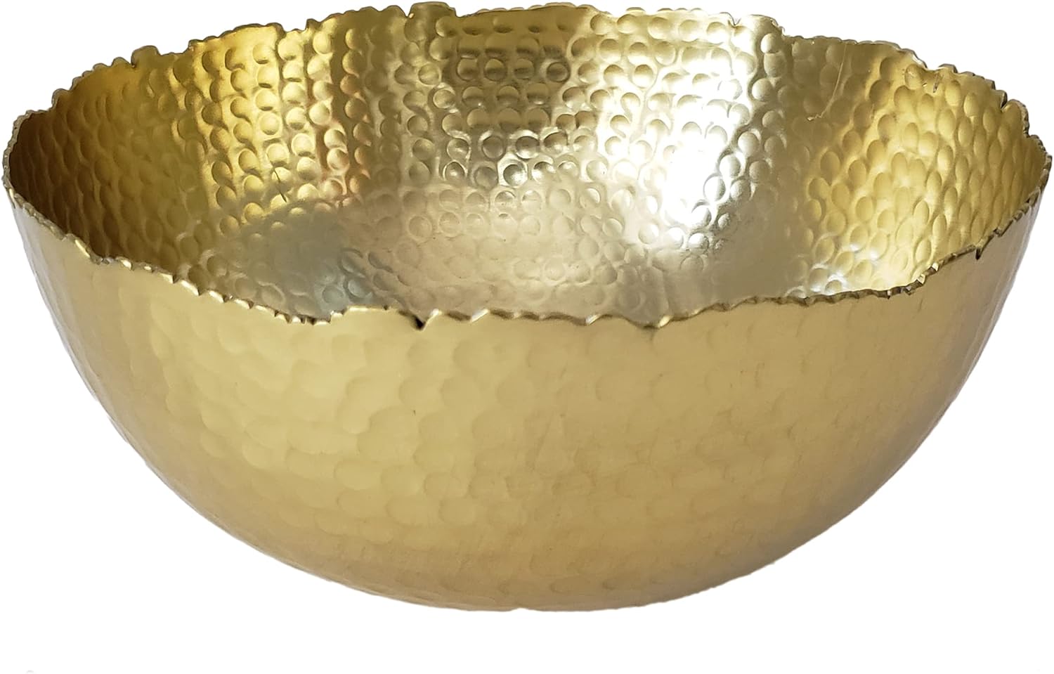 Amazon.com: IHI EST. 1986 India Handicrafts Hammered Dimpled Gold Tone ...