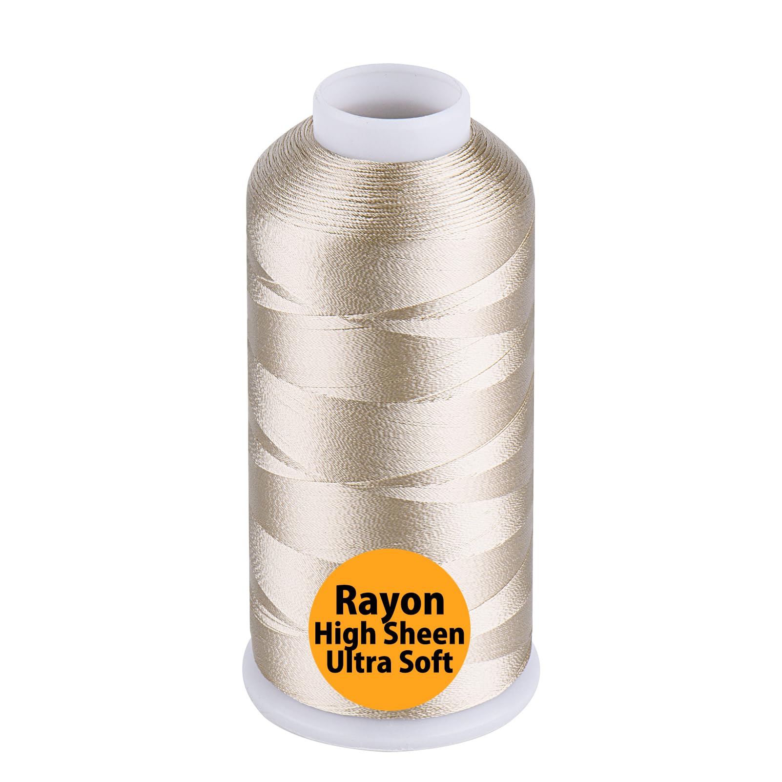 Amazon.com: Simthread Rayon Embroidery Thread 5500 Yards, 40wt 100% ...
