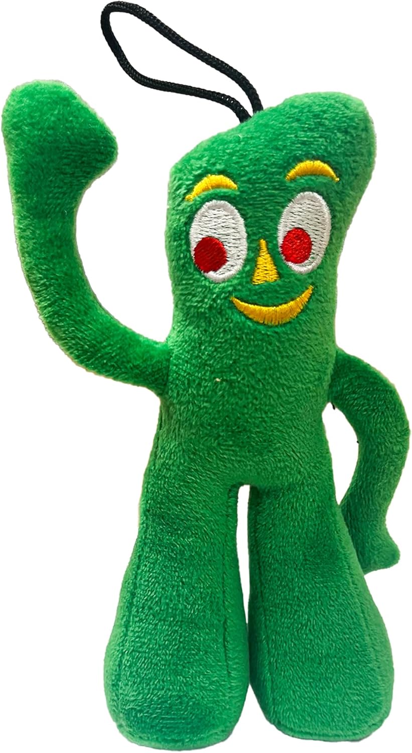 Amazon.com: Multipet Small Gumby Stuffed Dog Toy with Squeaker | Gumby Dog Toy Plush Small ...