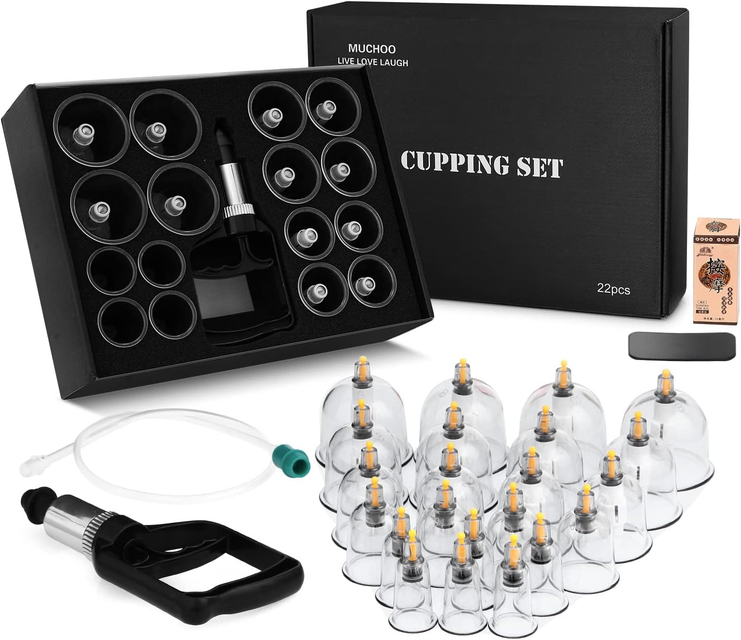 Amazon.com: Cupping Set,Professional Chinese Acupoint Cupping Therapy ...