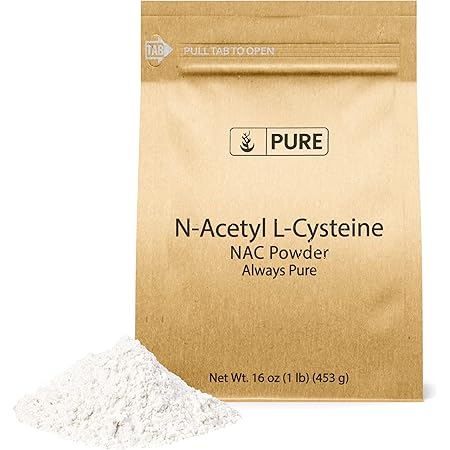 Amazon.com: PURE ORIGINAL INGREDIENTS NAC N-Acetyl L-Cysteine Powder (8 ...
