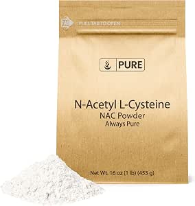 Amazon.com: PURE ORIGINAL INGREDIENTS NAC N-Acetyl L-Cysteine Powder (8 ...