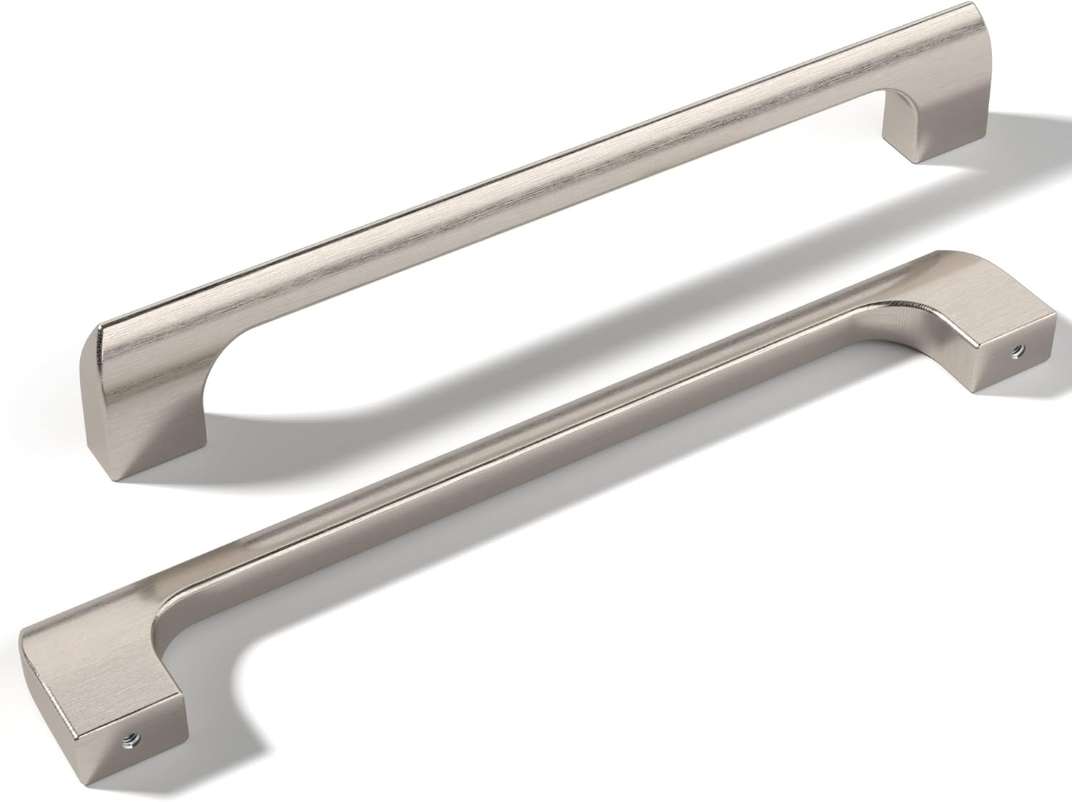 monti hardware | 15 Pack Brushed Nickel 6.3 Inch Hole Center | Solid ...