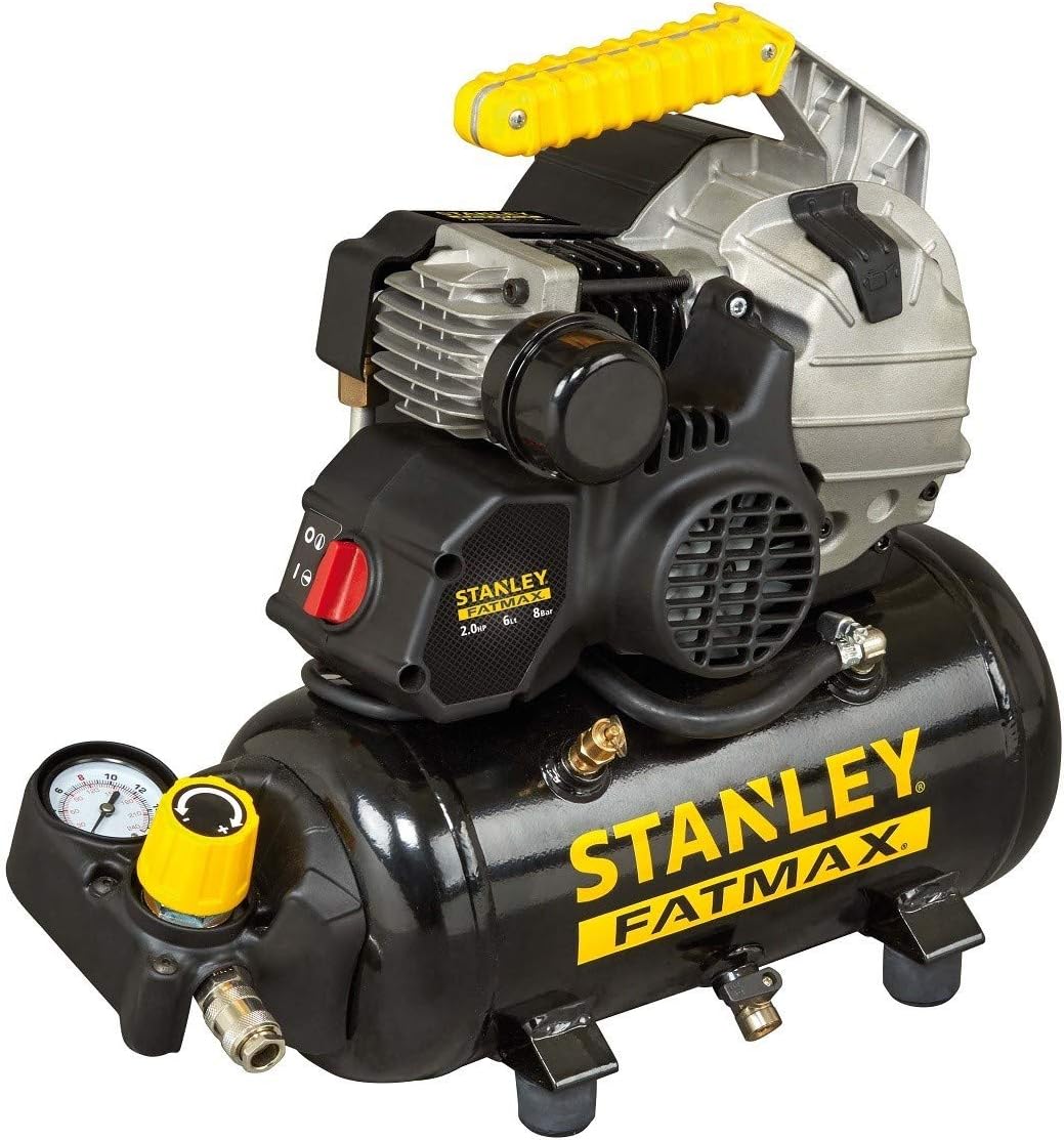 Stanley - Compressor HY 227/8/6E, 2017203, (Compact, Electric, Pressure ...