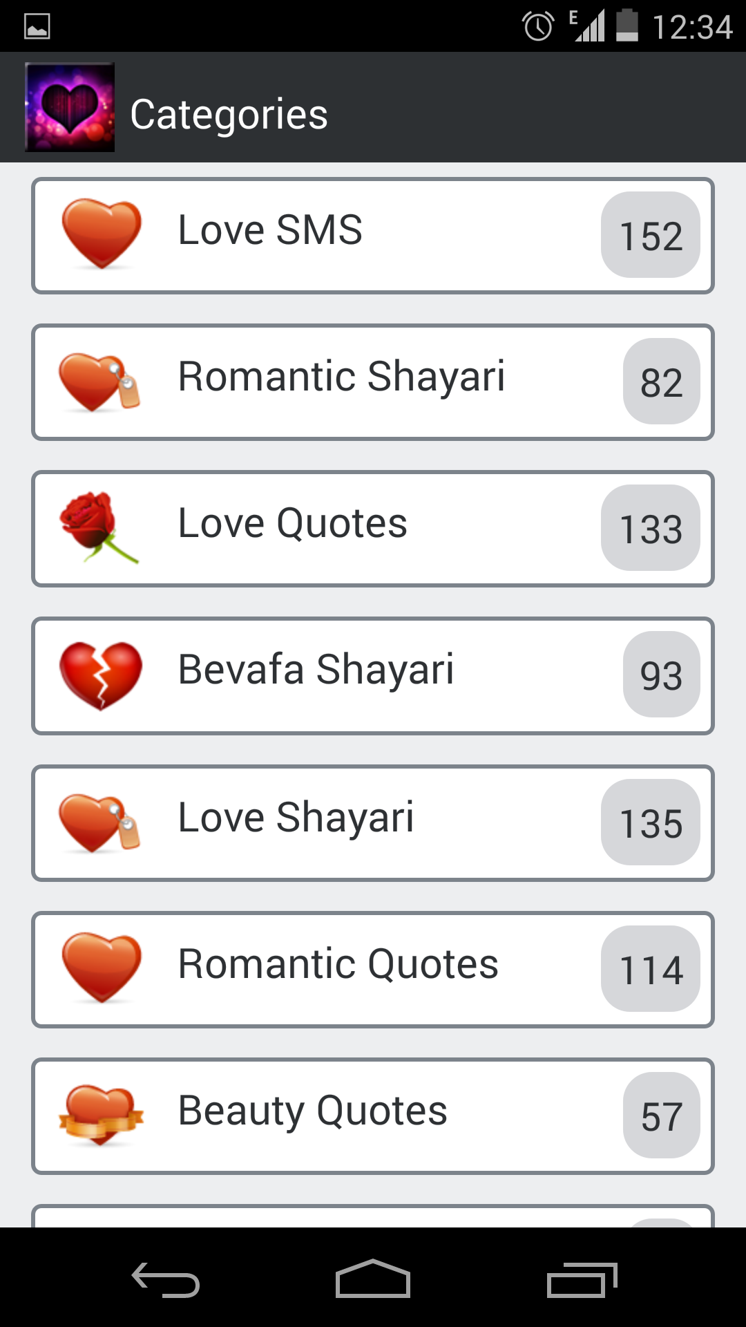 +1000 Cute Love SMS Collection - App on Amazon Appstore