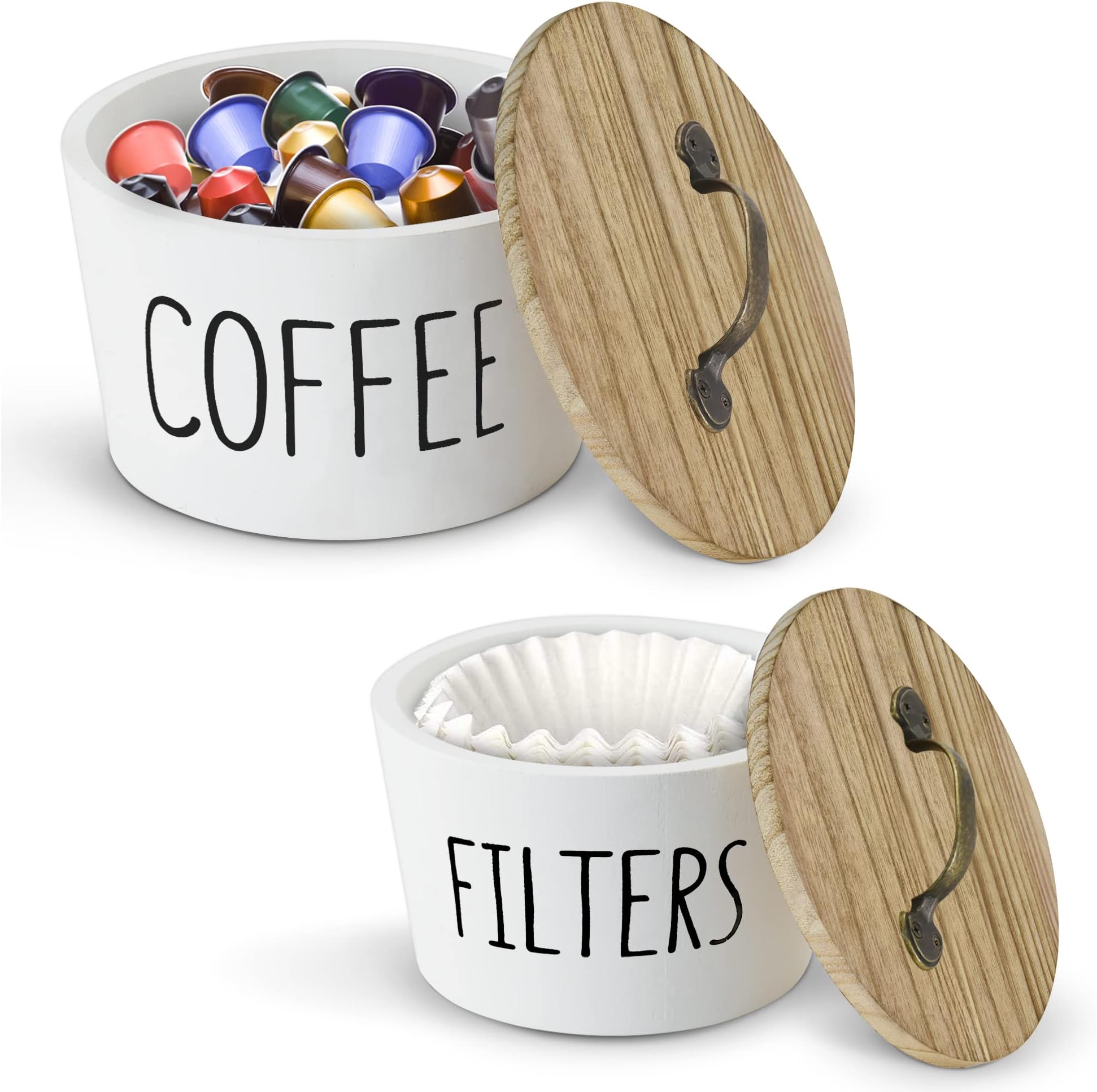Amazon.com: QUALLON Coffee Pod Holder, Large Capacity Coffee Basket ...