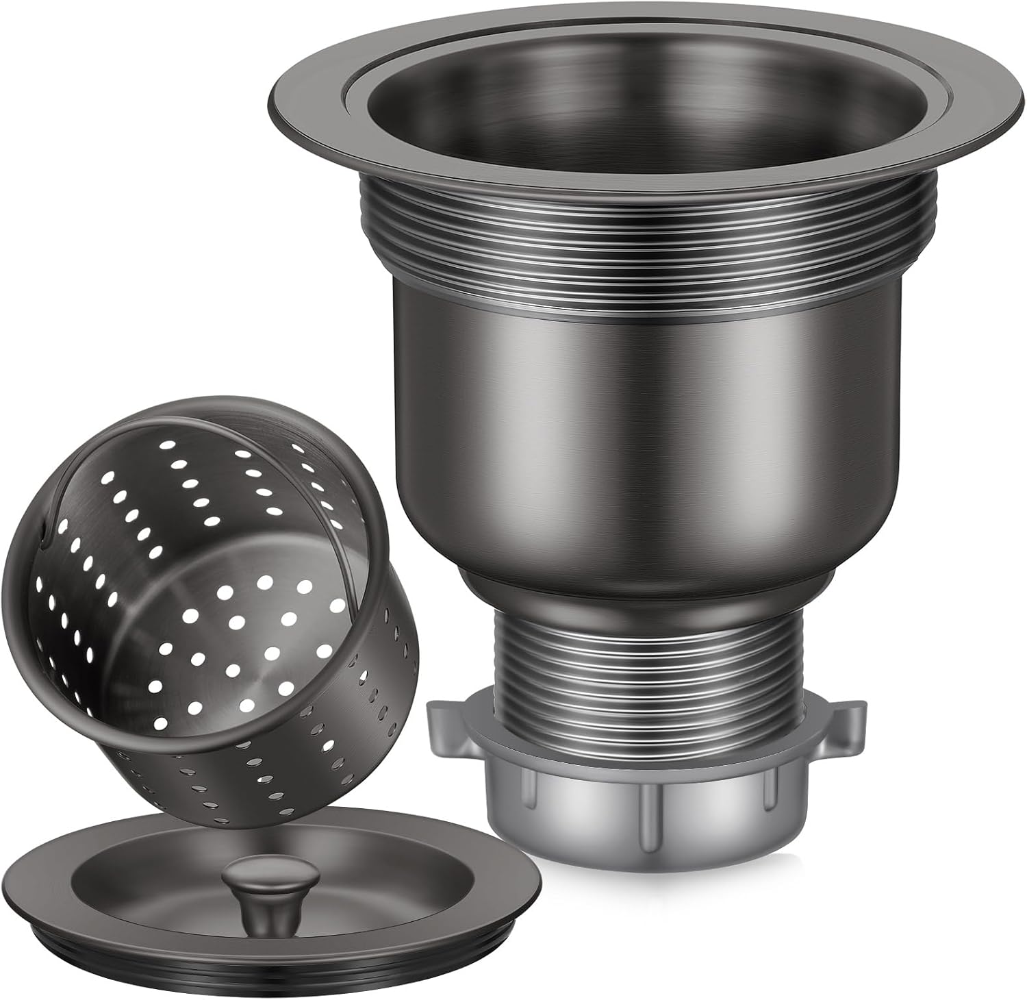 Singhoow 3 in 1 Kitchen Sink Drain Strainer Kitchen Sink Drain Assembly ...