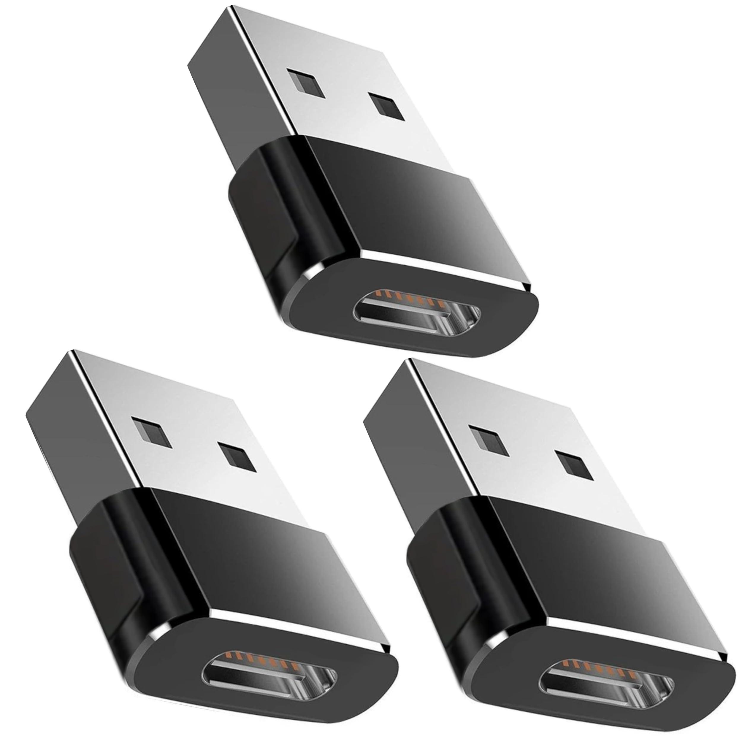 3X USB 3.1 Typ-C Buchse auf USB Stecker Adapter passend für Samsung ...