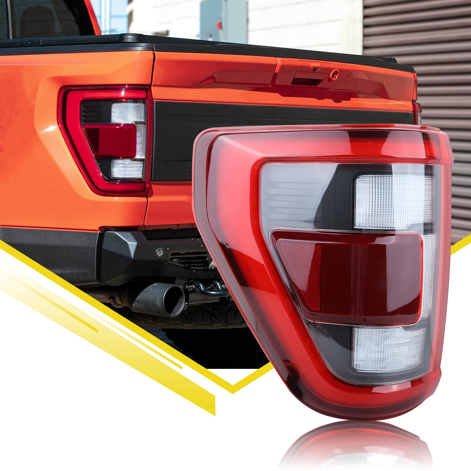 LED Tail Light Assembly Rear Lamps with Blind Spot for 2021 2022 2023 ...