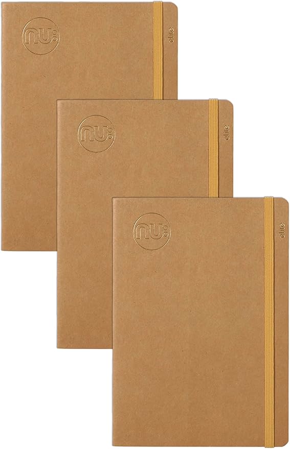 nu: Notebooks - Kraft Range - Manilla Stitched Spine A6 Notebook ...