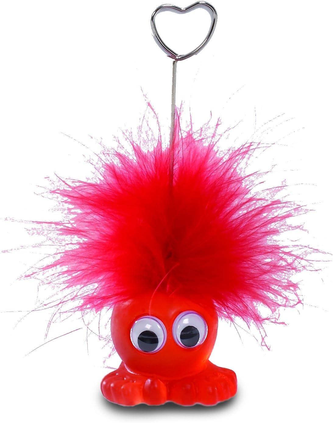 Amazon.com: Fuzzy Troll Photo Clip (Red) : Home & Kitchen