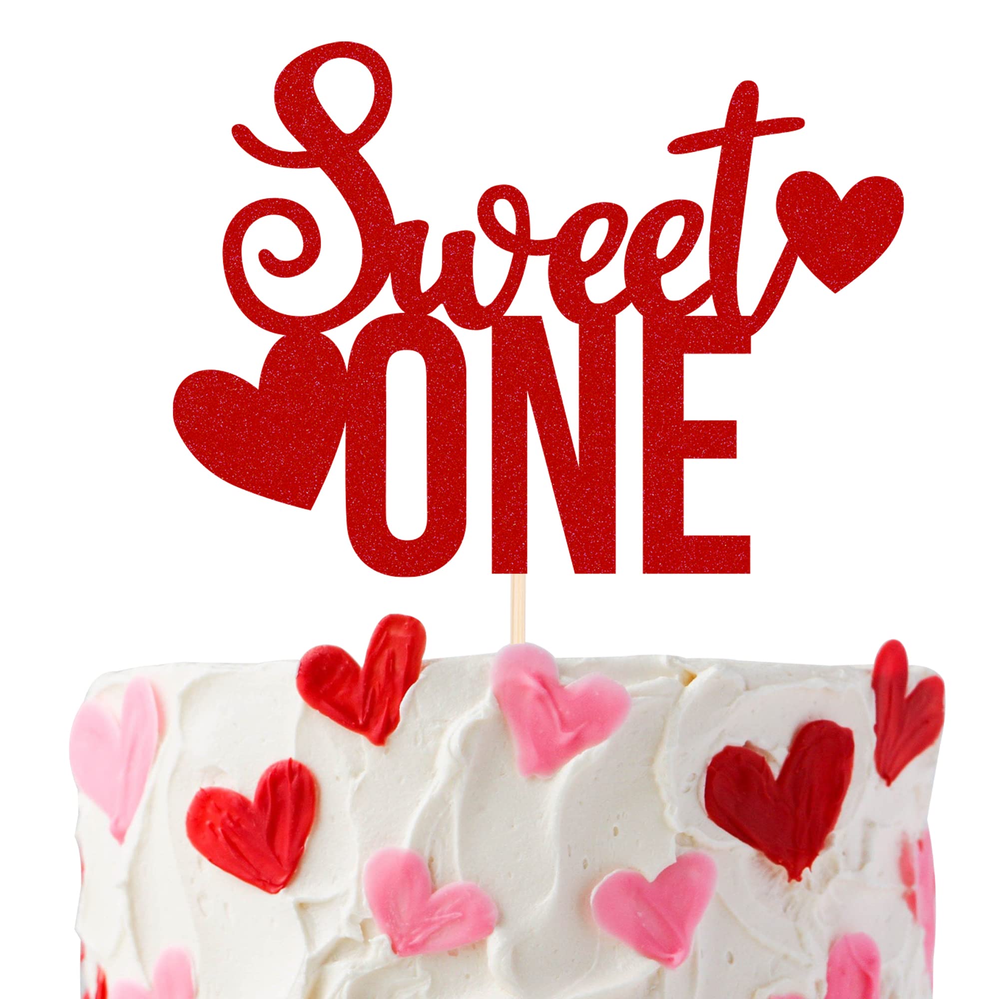 Snapklik.com : 1 PCS Sweet One Cake Topper
