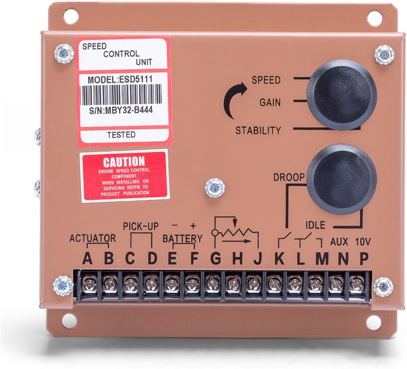 Amazon.com: DOMOJT Engine Governor Engine Motor Speed Regulator ESD5111 ...