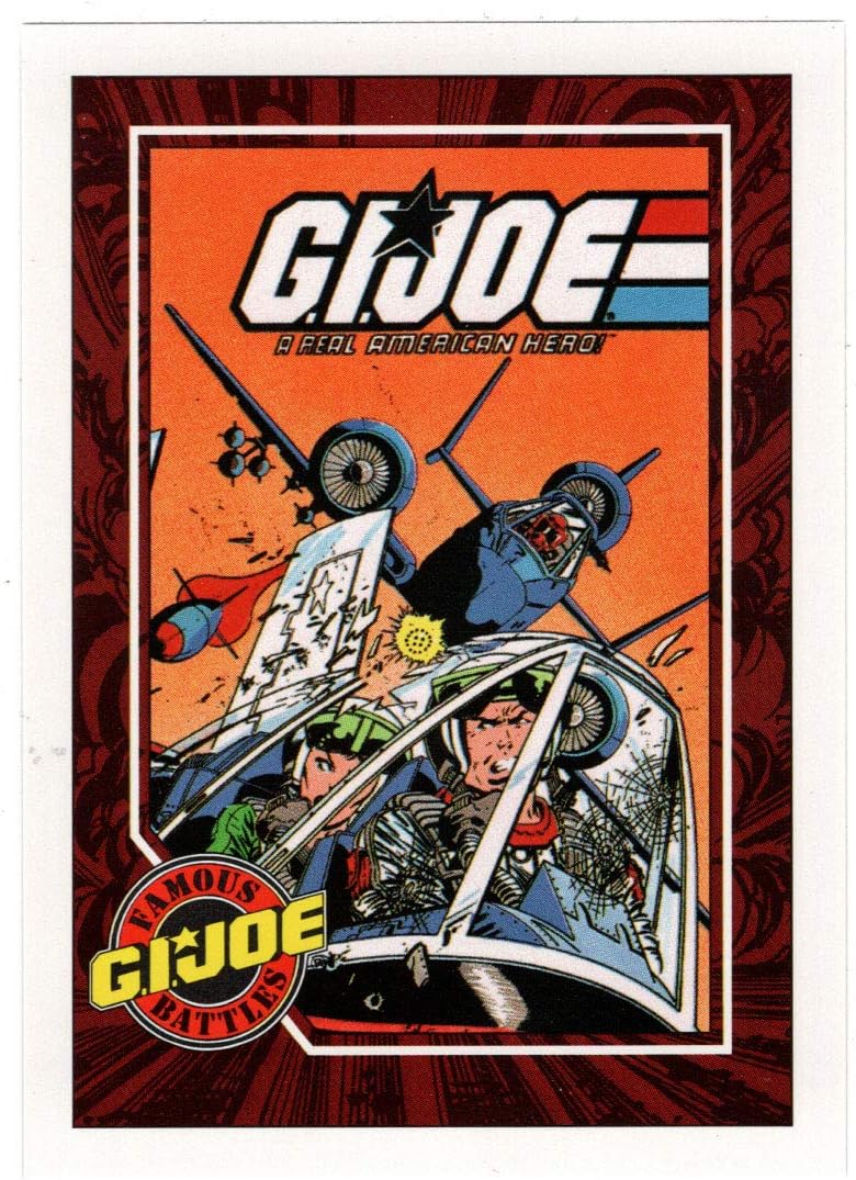 Air Battle: Skystriker vs. Rattler - G.I. Joe Series 1 (Trading Card ...