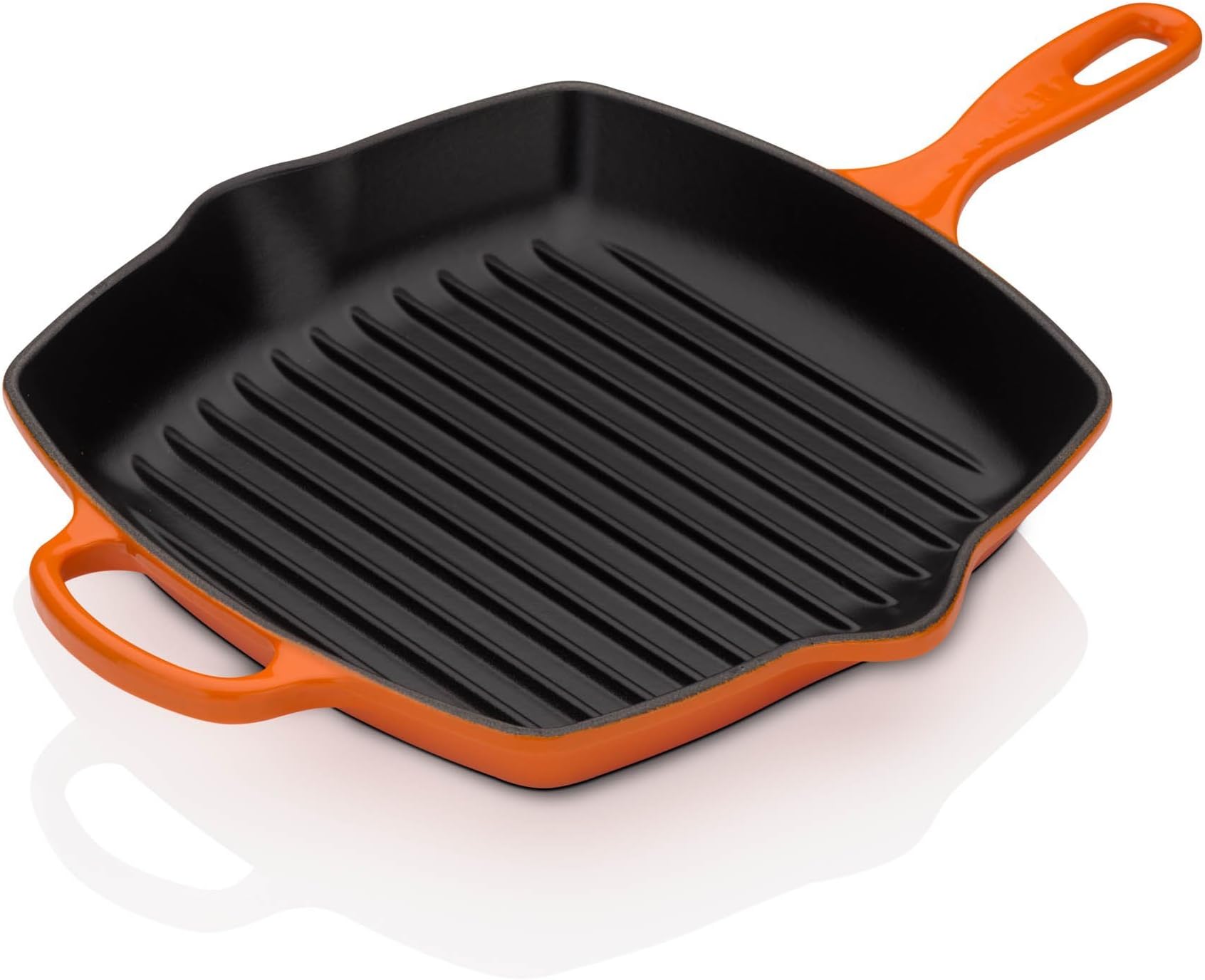 Amazon.com: Le Creuset Enameled Cast-Iron 10-1/4-Inch Square Skillet ...