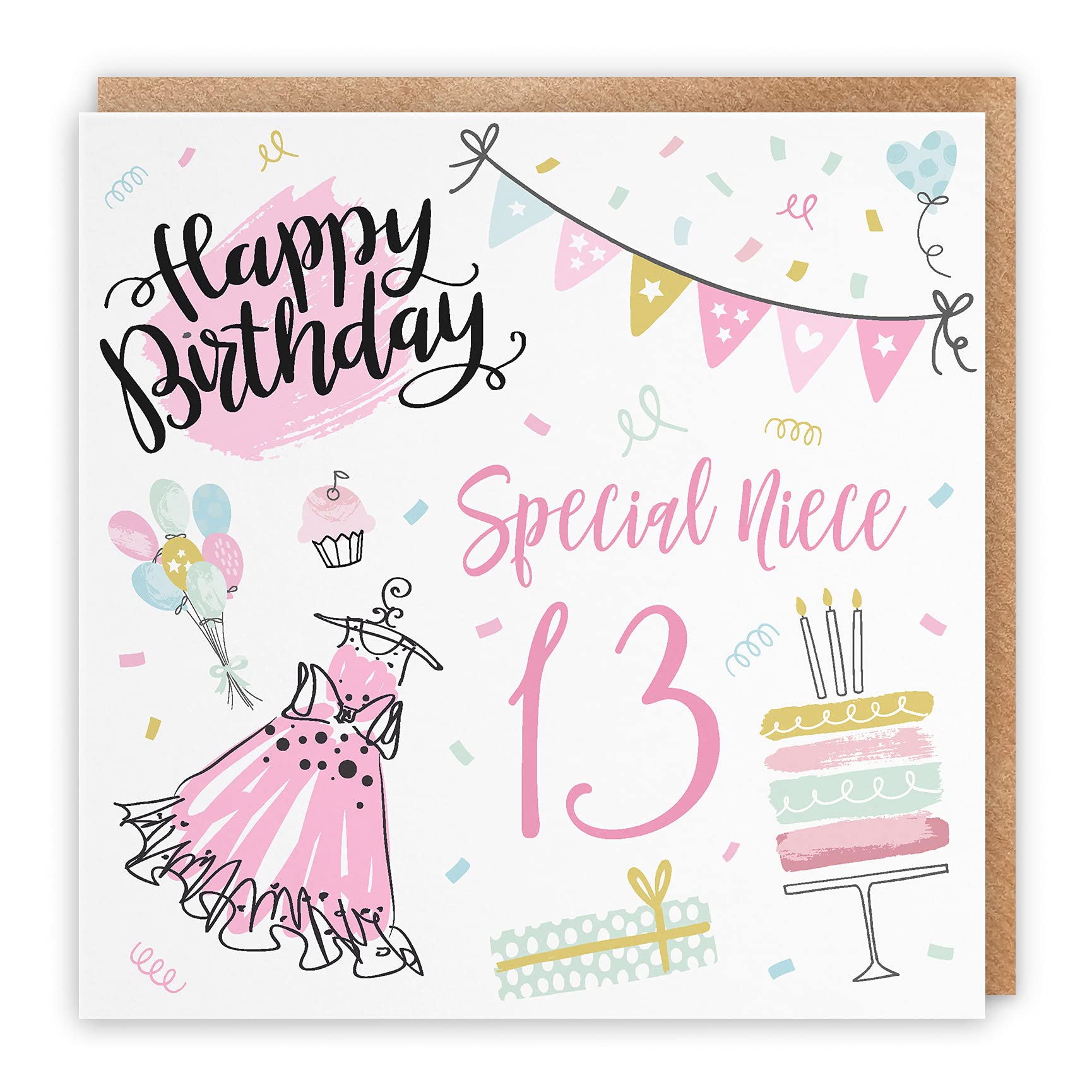 What To Write In Your Niece S 13th Birthday Card Printable Templates Free