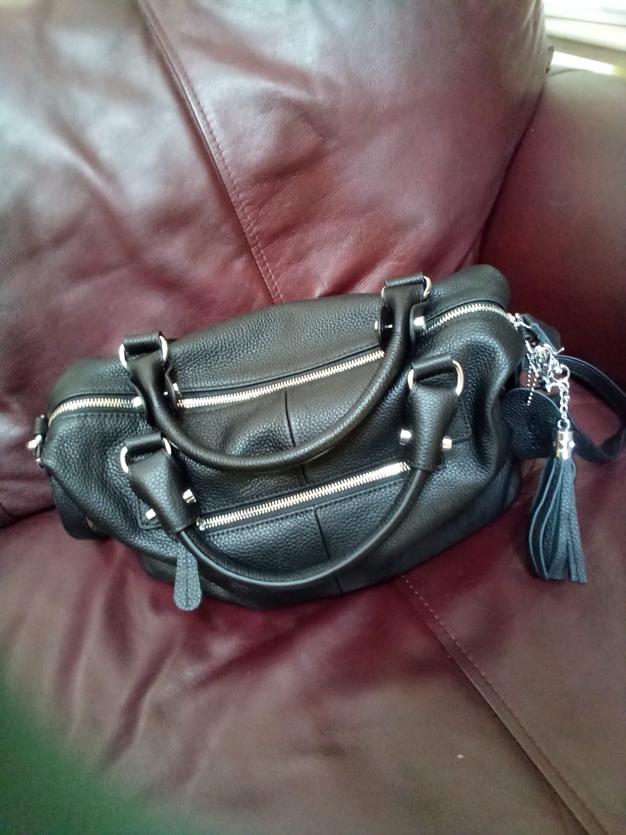 $12/mo - Finance Heshe Genuine Leather Purses and Handbags for Women ...