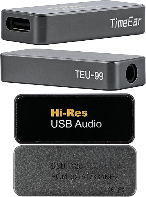 Amazon.com: TimeEar High-Performance USB-C DAC Mini Portable Decoding ...