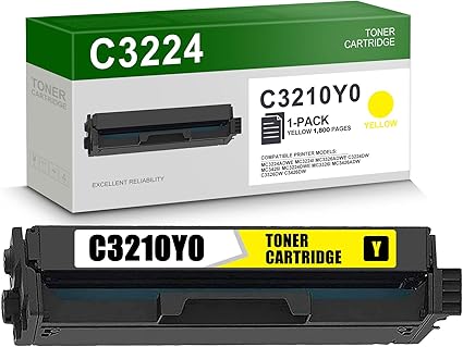 Amazon.com: EEL C3224 C3210Y0 Toner Cartridge Replacement for Lexmark ...