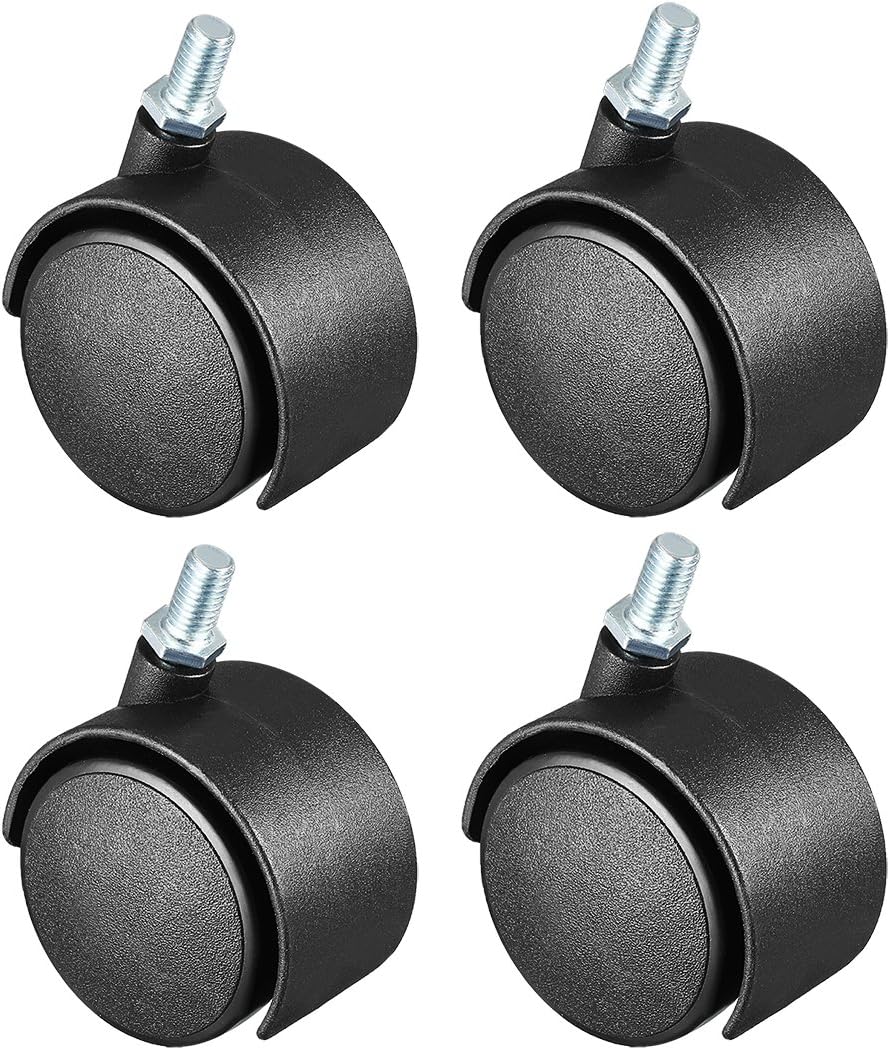Amazon.com: uxcell 2 Inch Swivel Caster Wheels Nylon 360 Degree ...