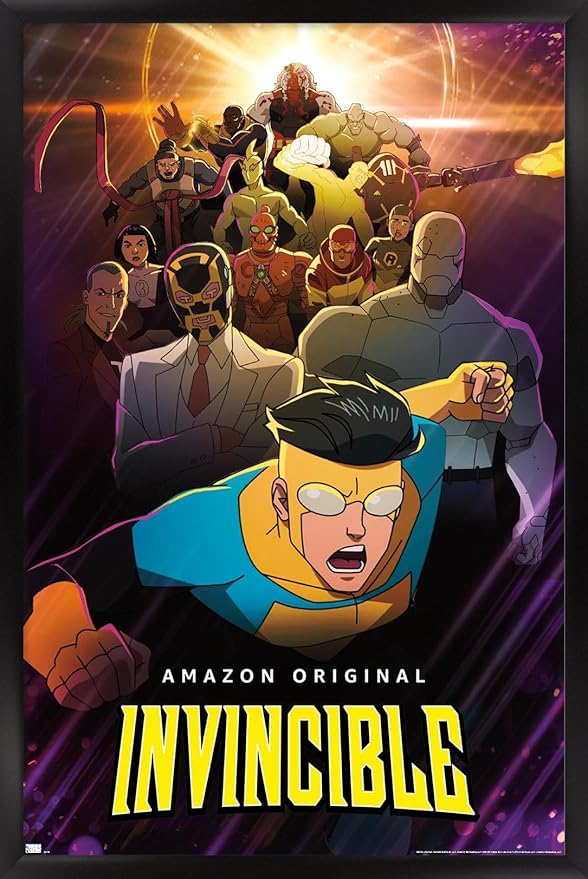 Amazon.com: Trends International Invincible - Purple One Sheet Wall ...