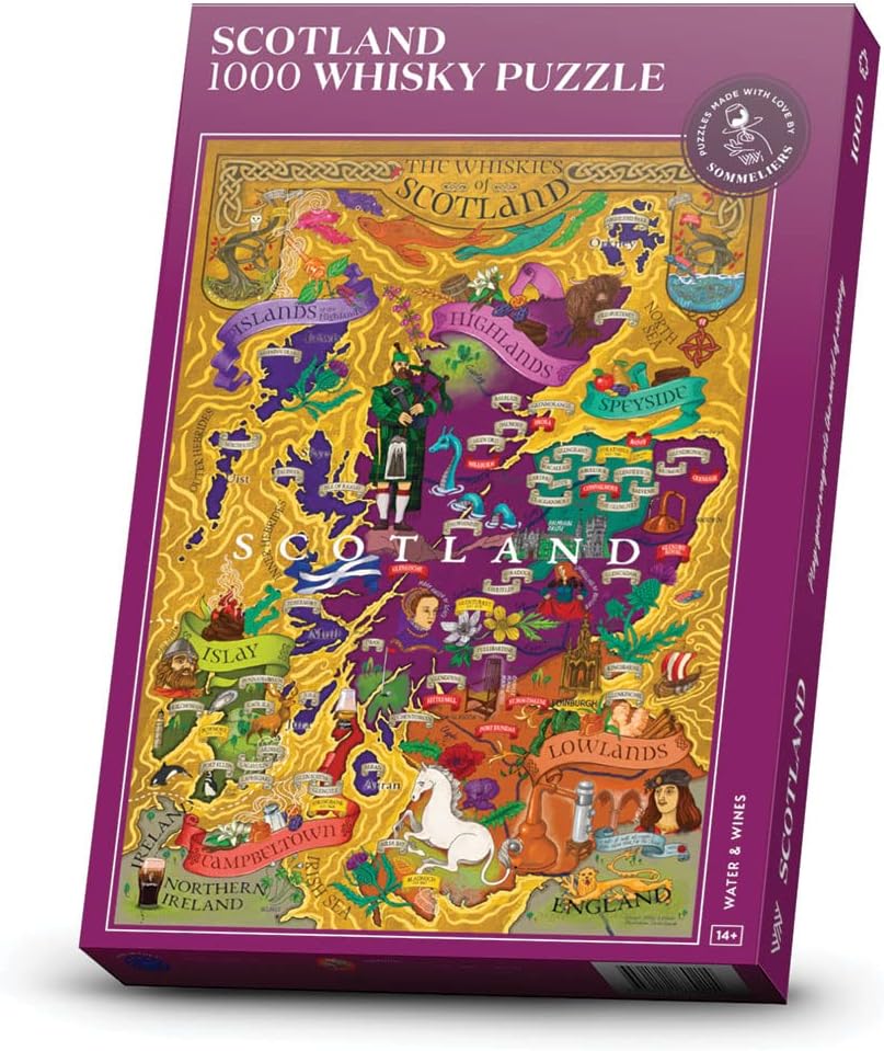 Amazon.com: Scotland Whisky Puzzle 1000 Piece Puzzle for Adults ...