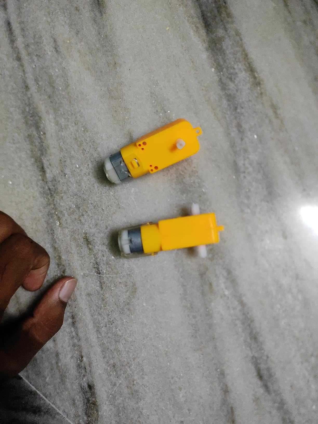 Robotbanao 150RPM Dual Shaft BO Motor-Geared DC Motor-L Shaped-For DIY ...