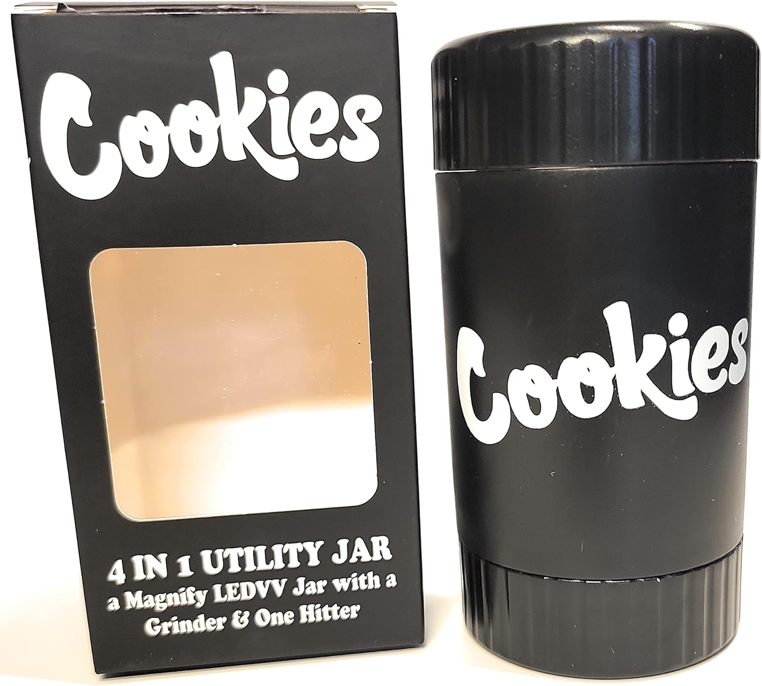 Amazon.com: AIRTIGHT STORAGE STASH CONTAINER WITH GRINDER AND LED LIGHT ...