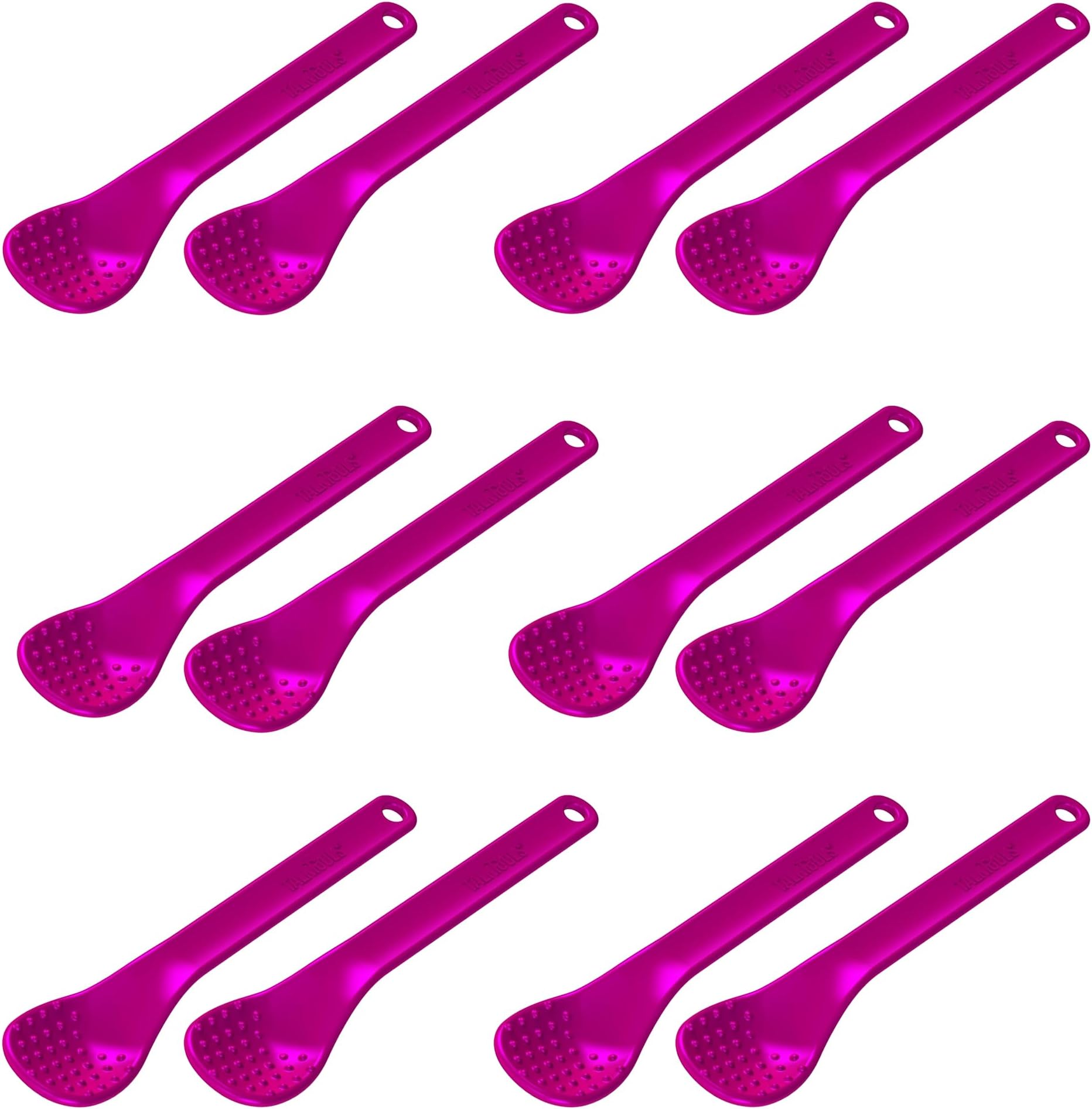 Amazon.com: Maroon Spoons, Small, 10/pk : Health & Household