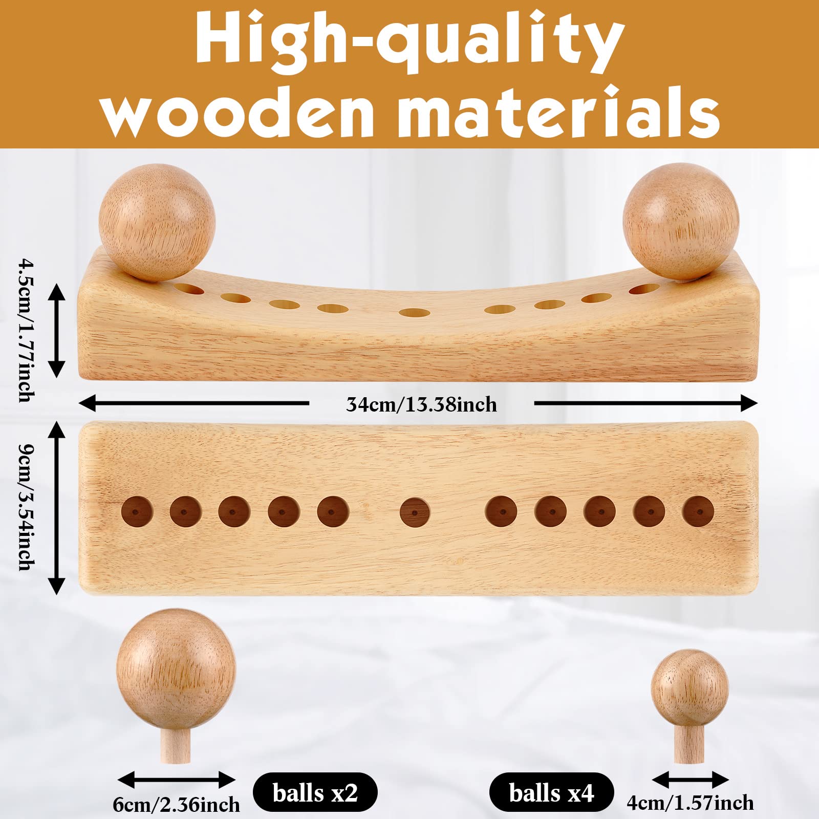 Wooden Muscle Release Tool and Personal Body Massage Hip Hook Psoas ...