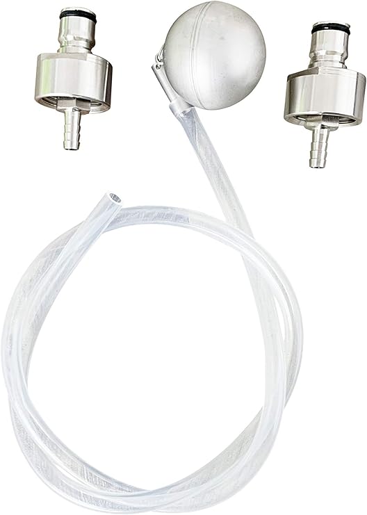 Amazon.com: Stainless Steel FermZilla Pressure Kit for 27L Fermzilla ...