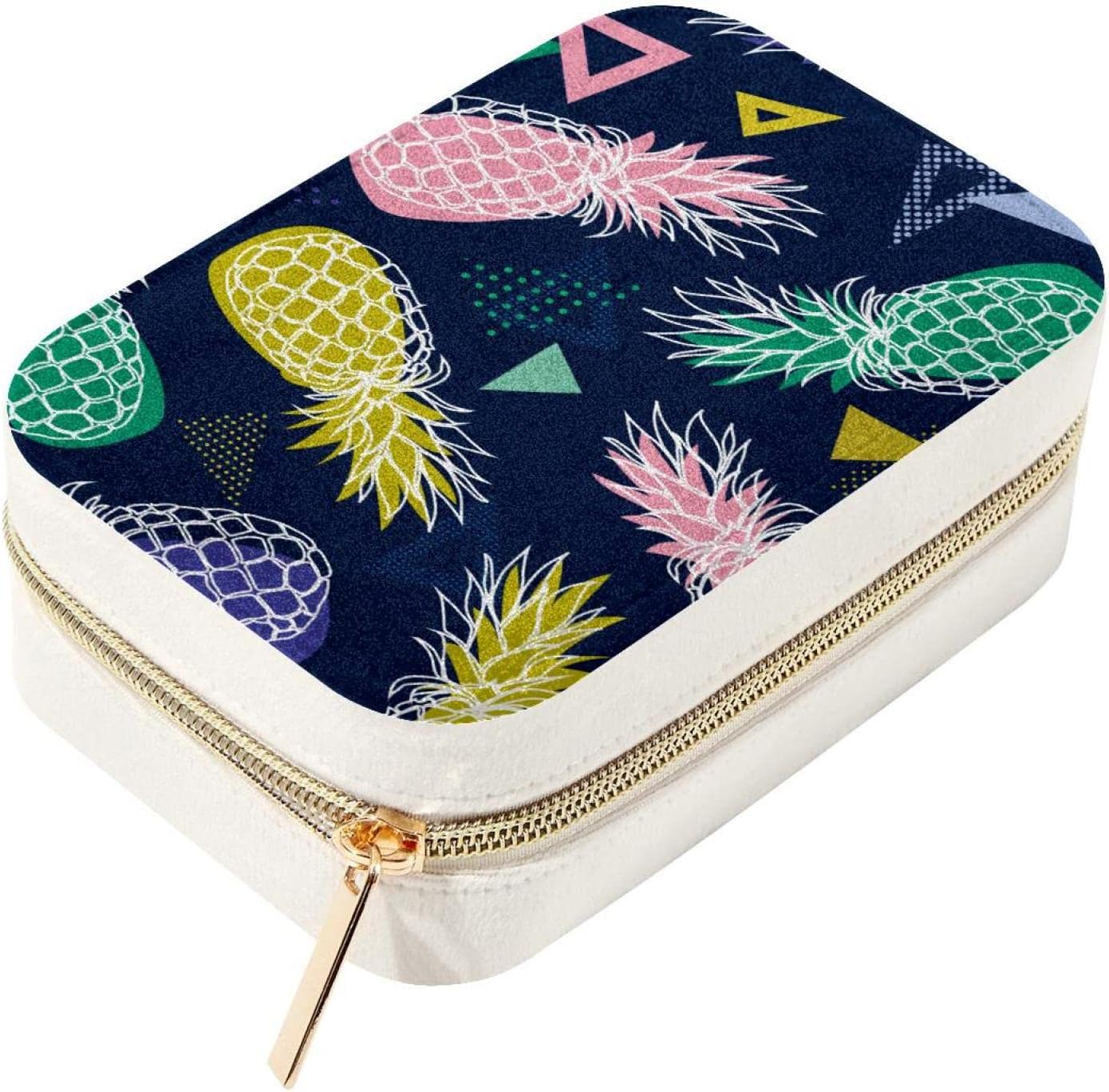 Amazon.com: Double Layer Portable Travel Mini Jewelry Case Display ...