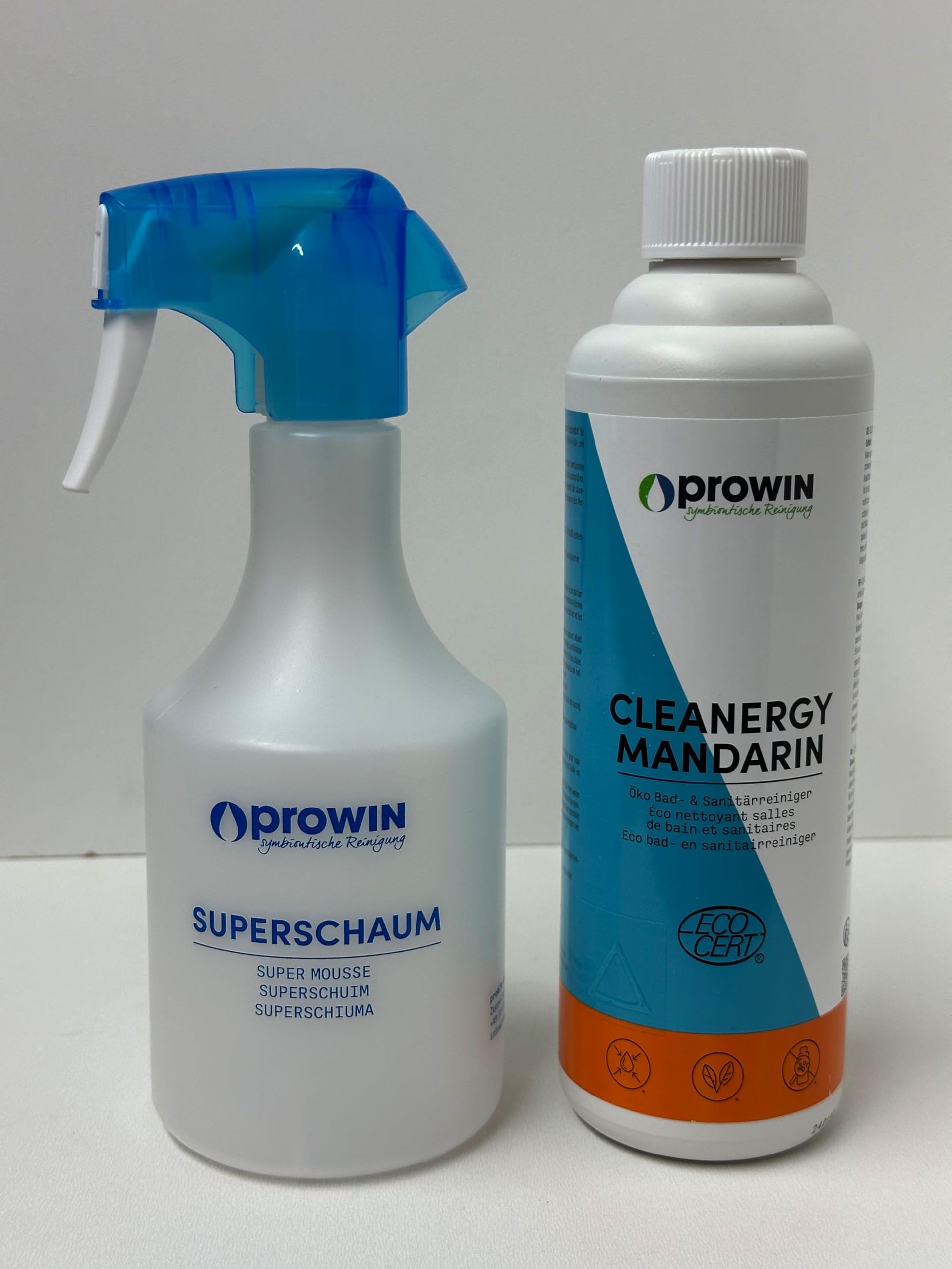 proWIN CLEANERGY MANDARIN 500 ml & SUPERSCHAUMFLASCHE -NEU- : Amazon.de: Drogerie & Körperpflege