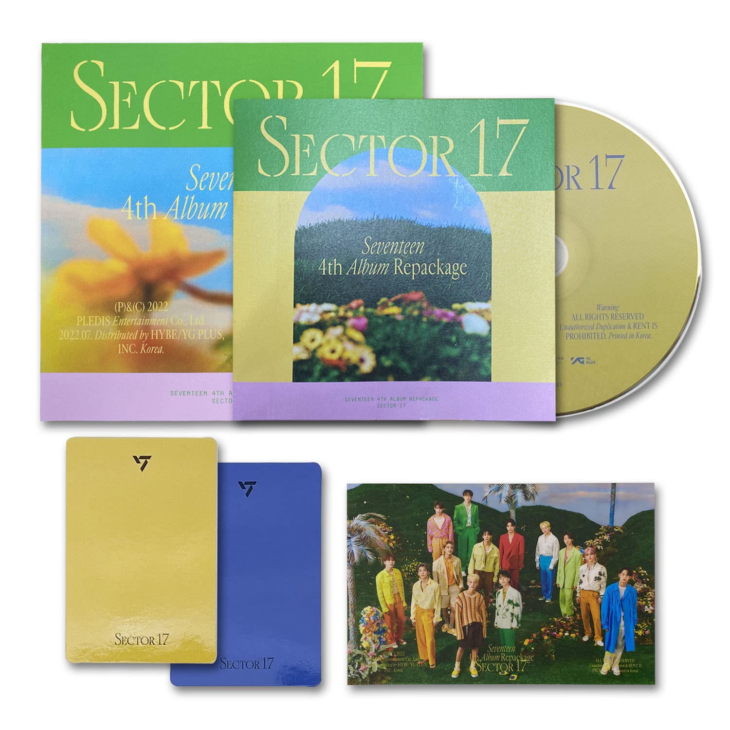 Buy SEVENTEEN - 4th Album Repackage [SECTOR 17] (COMPACT Ver.) Holder ...