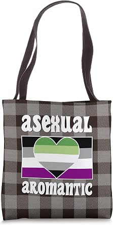 Amazon.com: Asexual Aromantic Pride Flag Grey Plaid Ace Pride Aesthetic ...