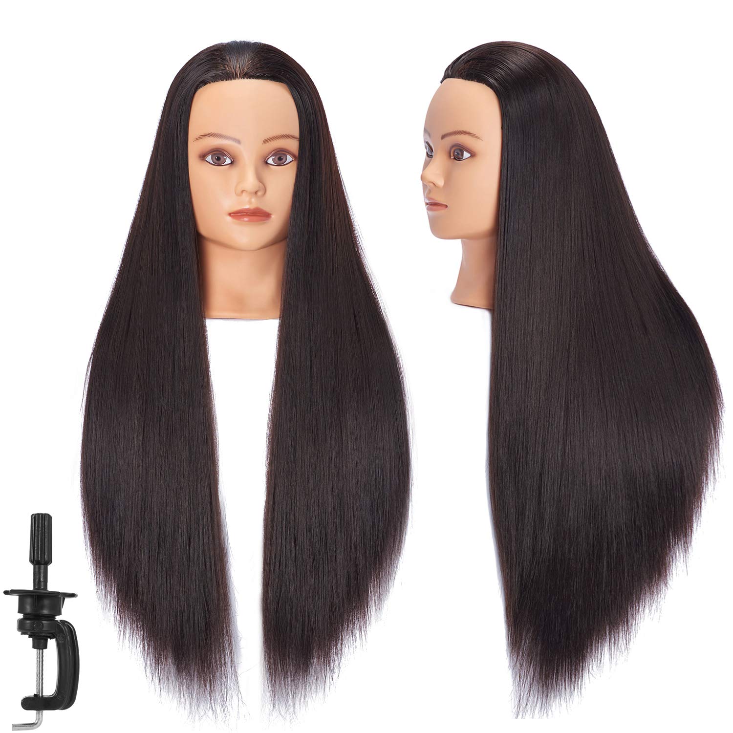 Amazon.com : Headstar Mannequin Head 26-28" Synthetic Fiber Manikin ...