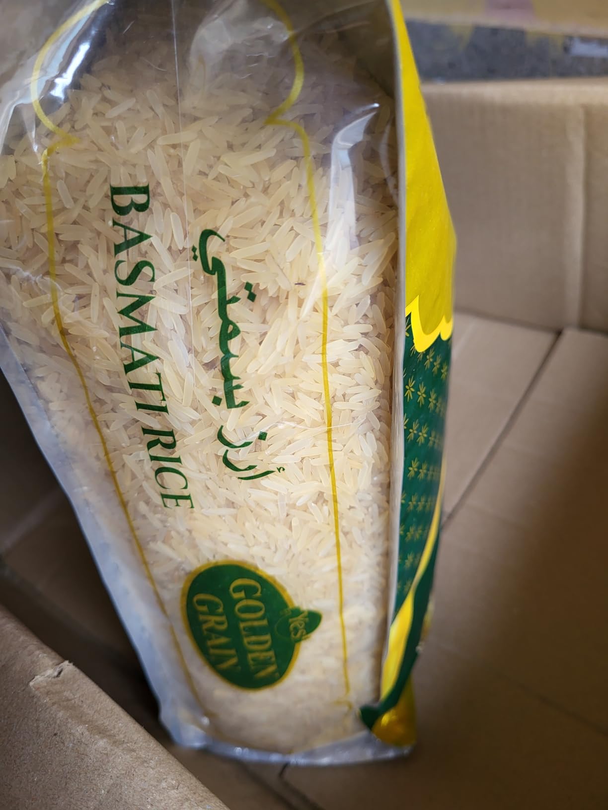 GOLDEN GRAIN Golden Sella Basmati Rice 5Kg | Golden Sella Non Sticky ...