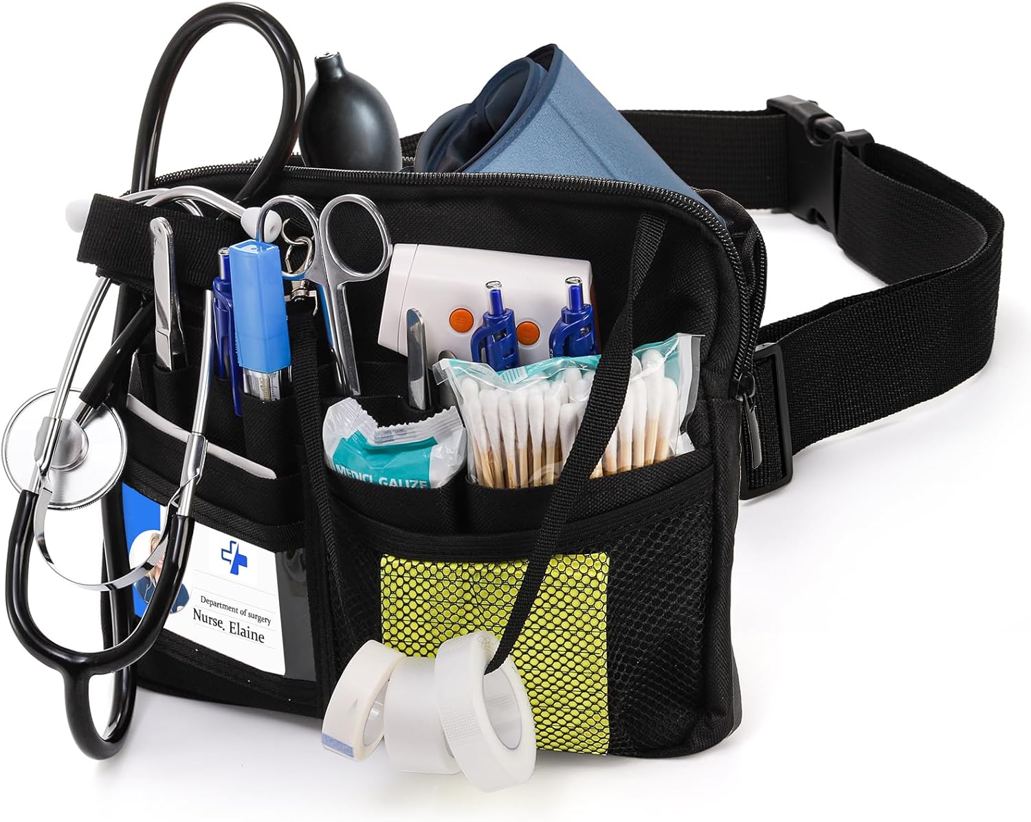 Cedilis Nurse Fanny Pack with Medical Gear Pockets, Tape and ...