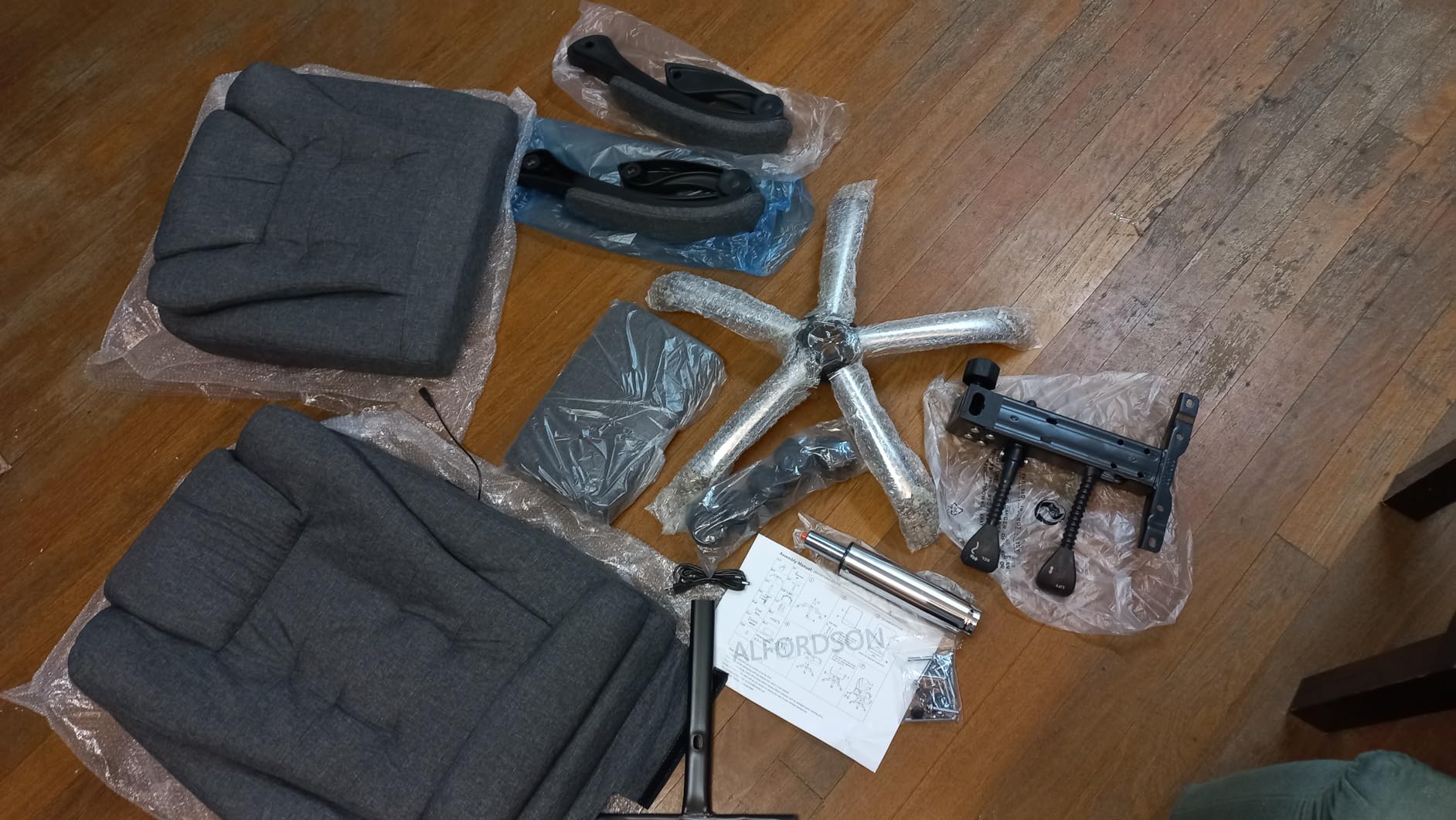 ALFORDSON Office Chair with 150° Recline & 2-Point Massage, Ergonomic ...