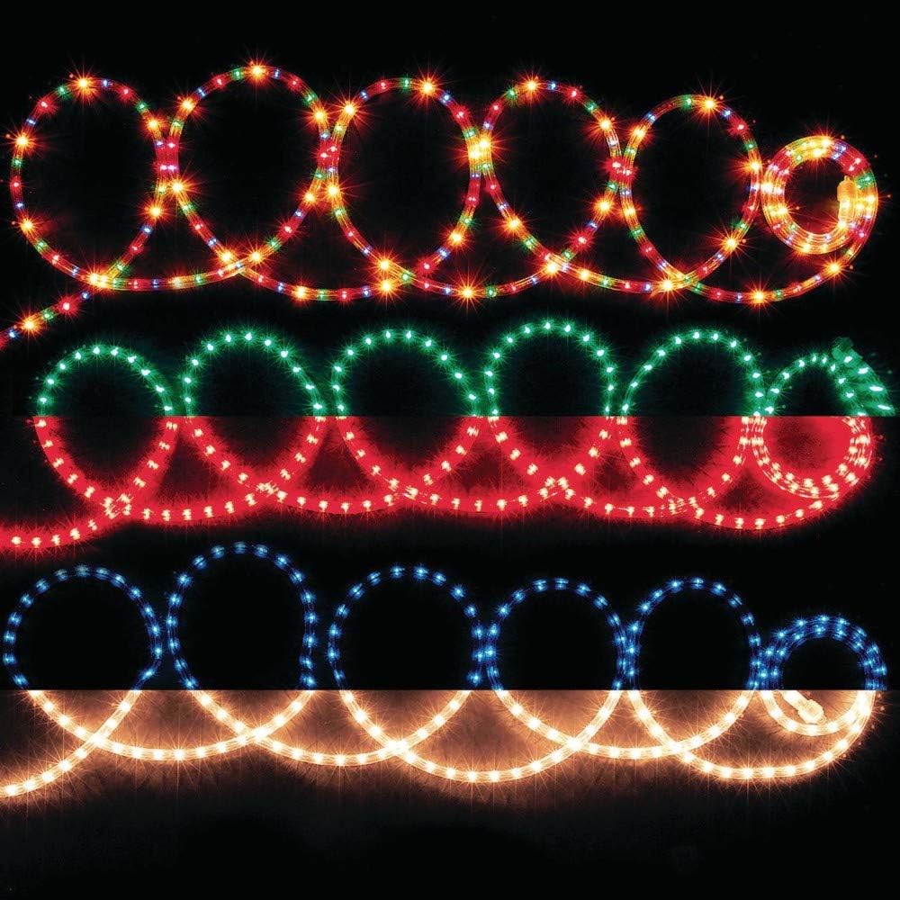 Amazon.com: Lbi International Inc Rope Light 18ft Tube Outdoor & Indoor ...