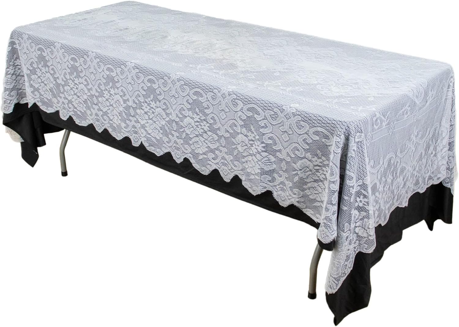 Efavormart – Mantel rectangular rectangular rectangular de encaje de 60 ...