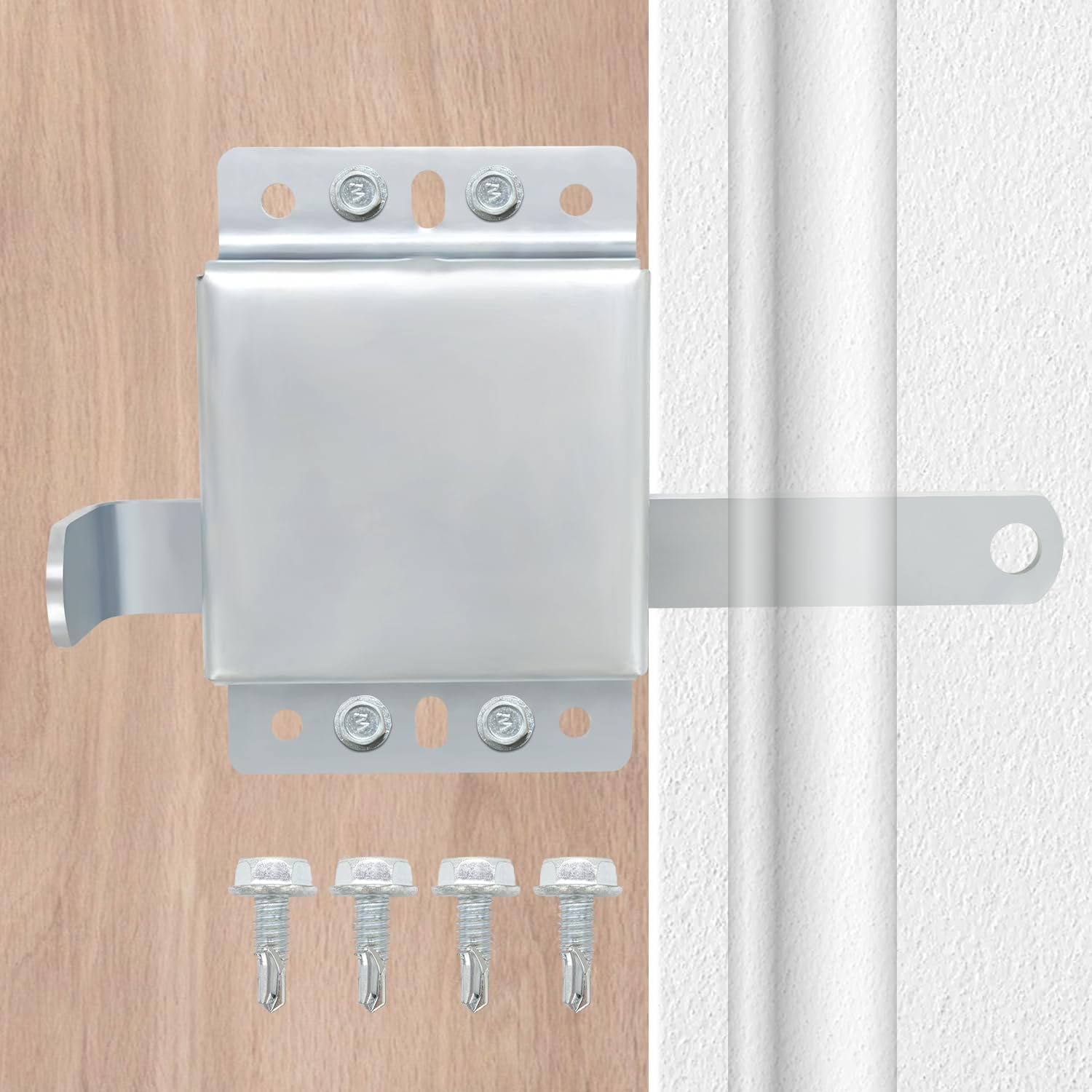 Amazon.com: QZATTCAEN Heavy Garage Door Side Lock Inside Deadlock for ...