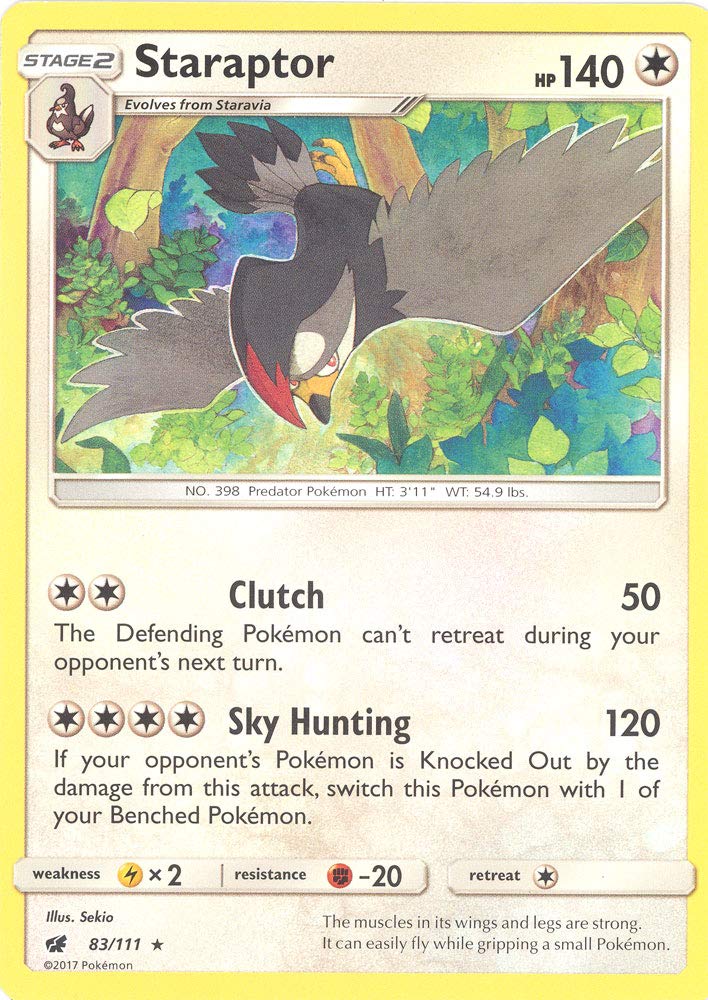 Staraptor Evolution Chart