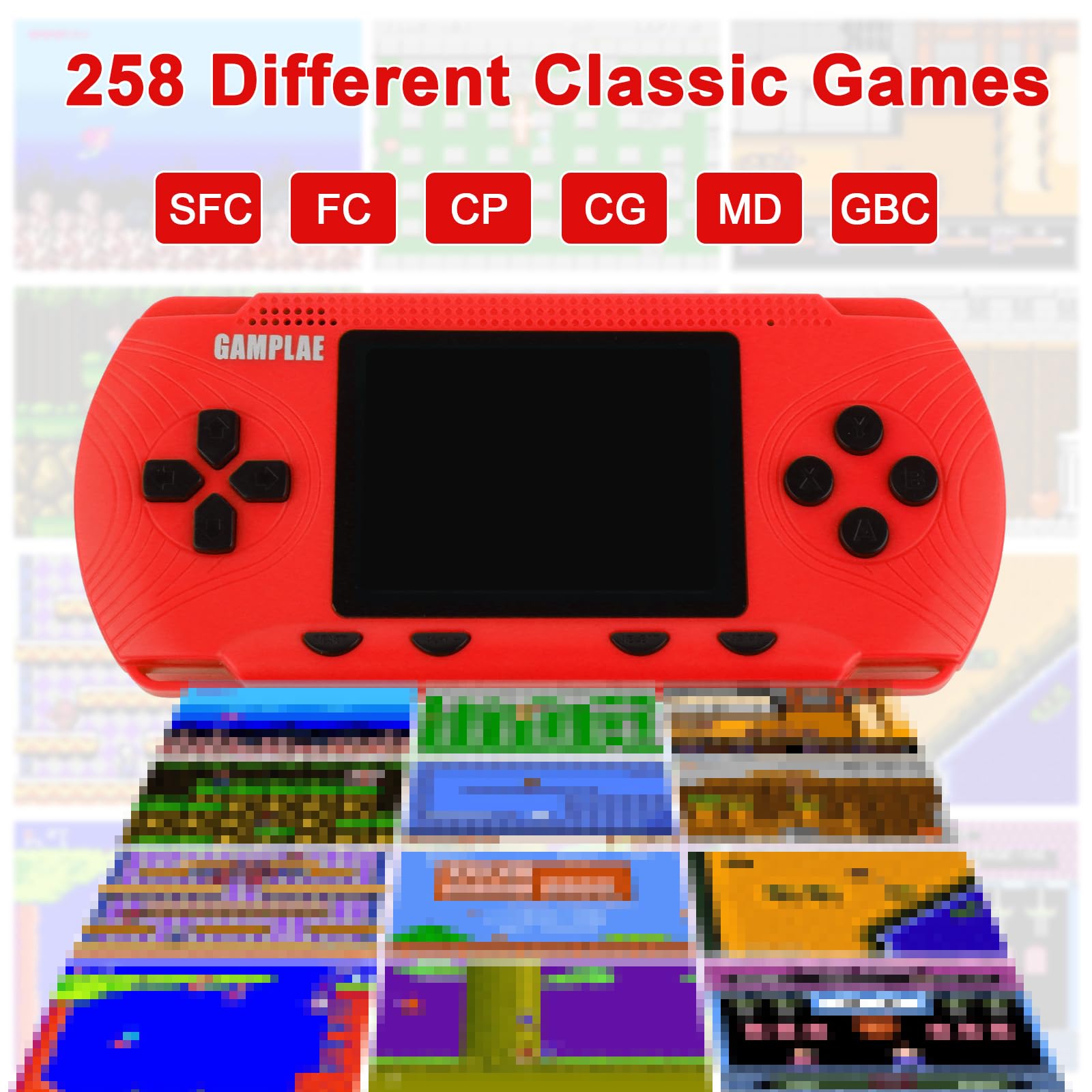 Snapklik.com : Handheld Game Console For Kids, Video Games Retro Hand ...