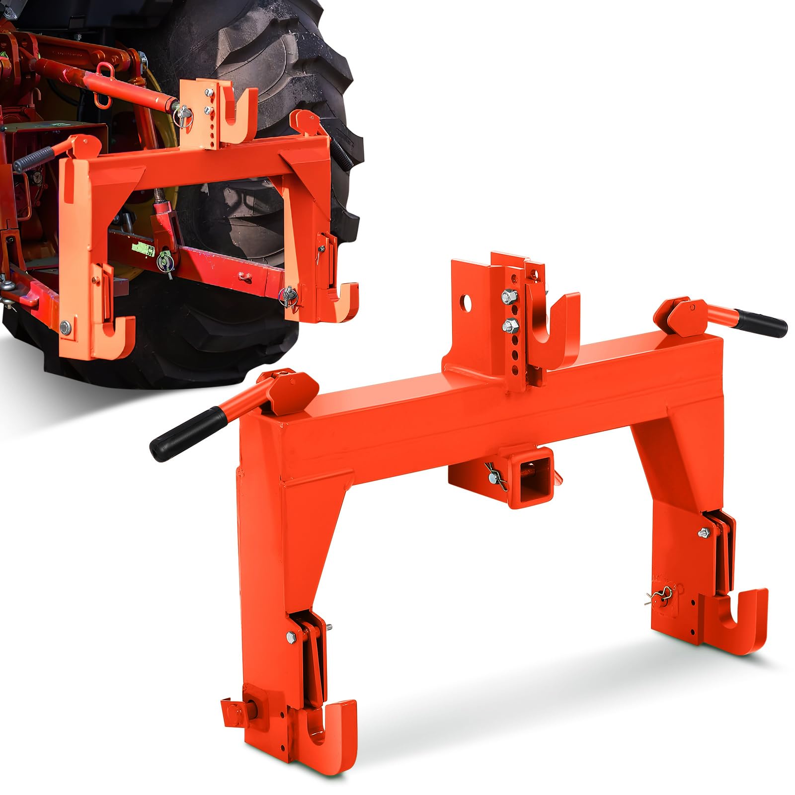 Snapklik.com : GARVEE 3 Point Quick Hitch Adaptor To Category 1 And 2 ...