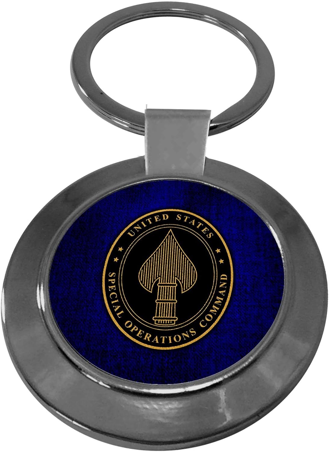 ExpressItBest Premium Key Ring with U.S. Special Operations Command ...