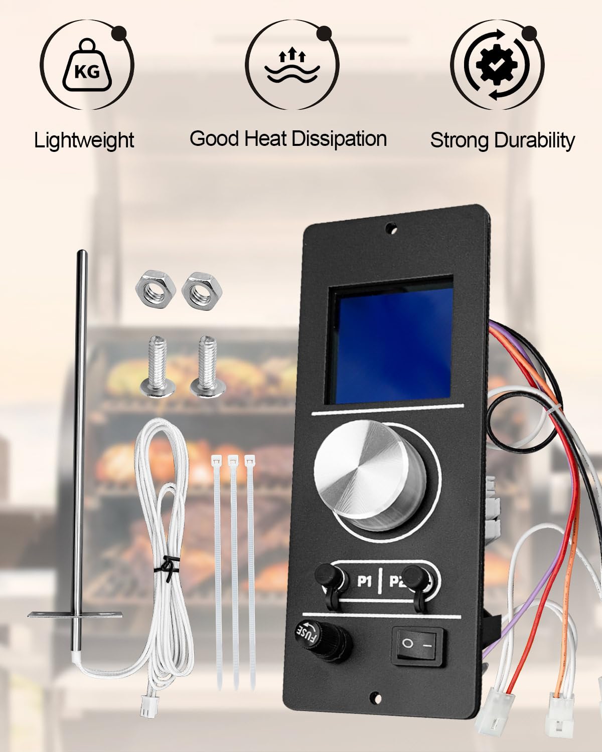 Snapklik.com : Vaticas Upgraded Thermostat Controller Barbecue Digital ...